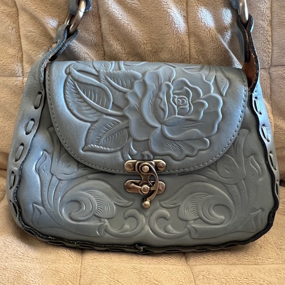 Patricia Nash | Bags | Patricia Nash Micaela Baguette Leather Crossbody ...